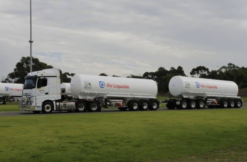 Air Liquide Deploys A-double Tankers